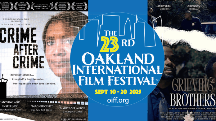 OIFF Screening (Free) | “Crime After Crime” and “Grieving Brothers”